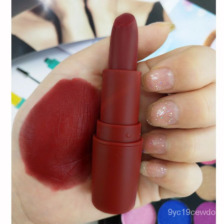 Jual Lipstik Nutrisi Super Populer Matte Bata Merah Cabai Merah Bibi Merah Mawar Cameo Coklat ...