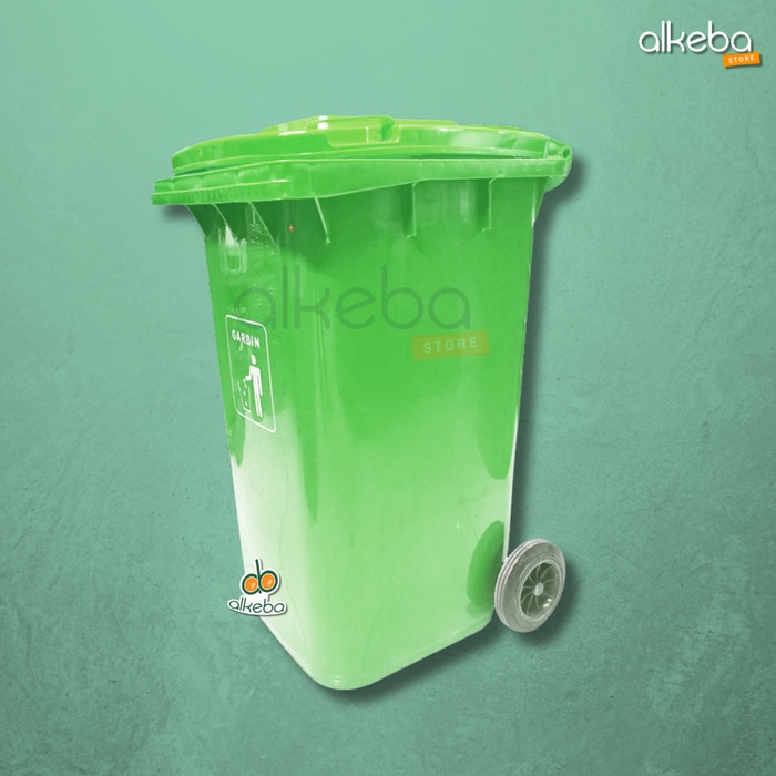 Jual Tempat Sampah 120 L merk Garbin / dust bin sulo Hijau khusus ...