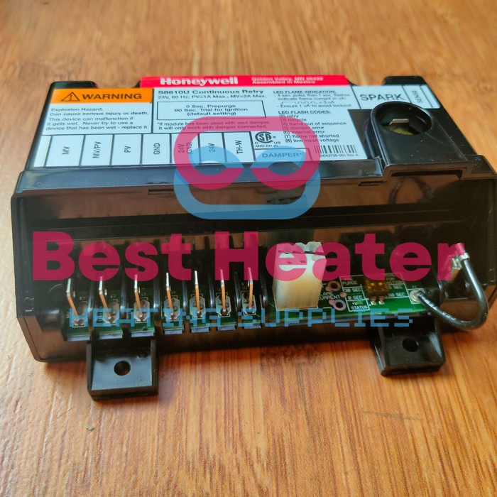 Jual Honeywell S8610U3009 Inter Pilot Gas Ignition Module | Shopee ...