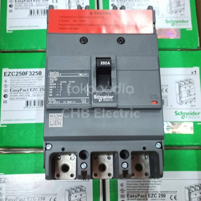 Jual New!! Mccb Schneider Ezc250F 3P 250A 225A 200A 160A 125A 100A (18Ka) | Shopee Indonesia