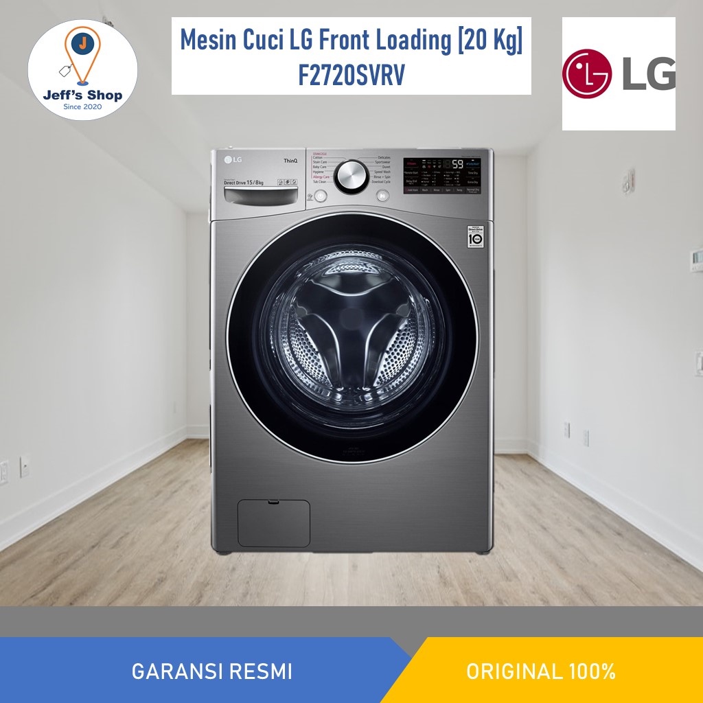 Jual Mesin Cuci LG Front Loading [20 Kg] F2720SVRV | Shopee Indonesia