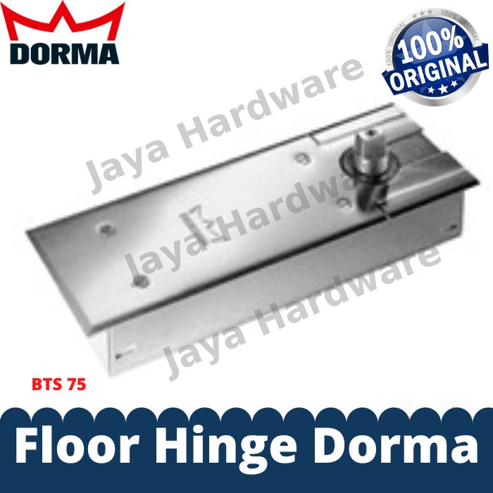 Jual ENGSEL LANTAI TANAM BTS 75 DORMA - FLOOR HINGE DORMA | Shopee Indonesia