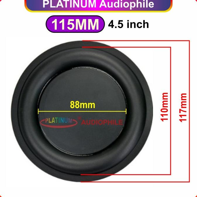 Jual Passive Bass Radiator 4 5 6 8 Inch 115 130 138 160Mm Membran ...