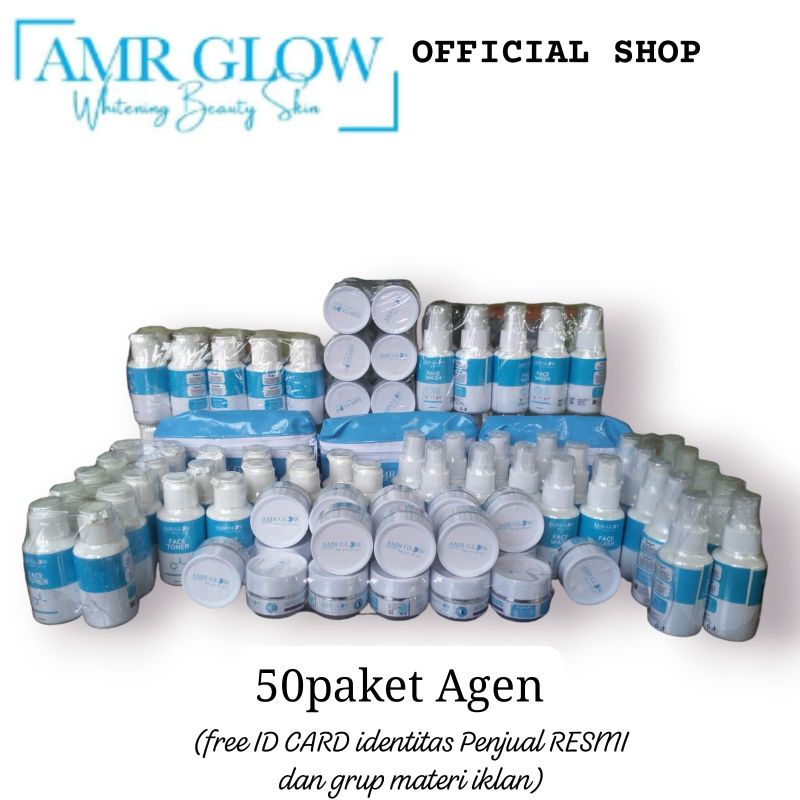 Jual AMR GLOW - 50 Paket Agen AMR GLOW [ Free ID CARD dan sudah potong ...