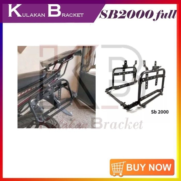 Jual BRAKET BRACKET SIDE BOX SB 2000 FULL FITTING UNIVERSAL | Shopee ...