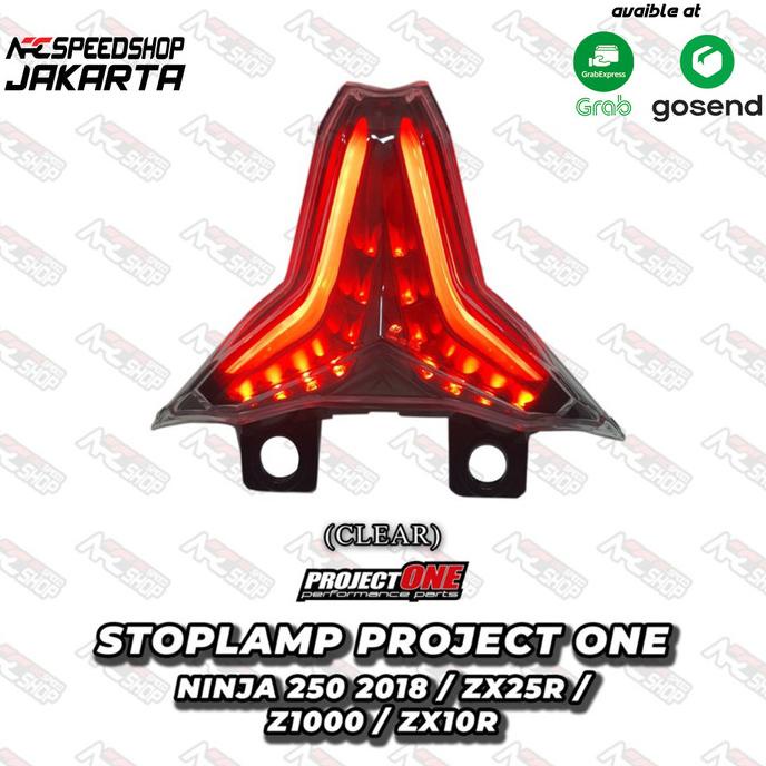 Jual Lampu Stop Stoplamp Led Project One Kawasaki Zx25R Zx 25 | Shopee Indonesia