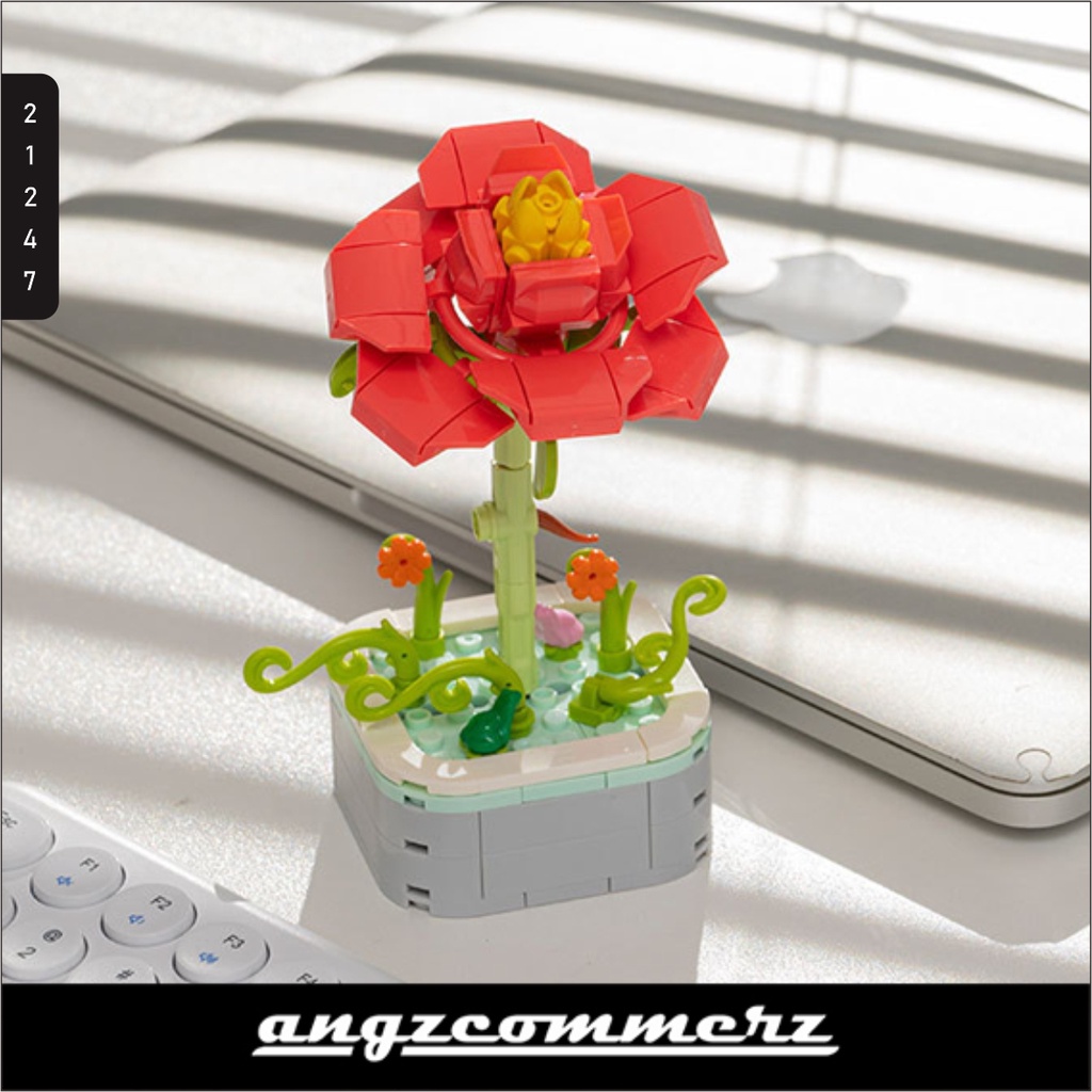 Jual Nano Block Flower Series Mainan Balok Bunga DIY Brick A5 | Shopee ...