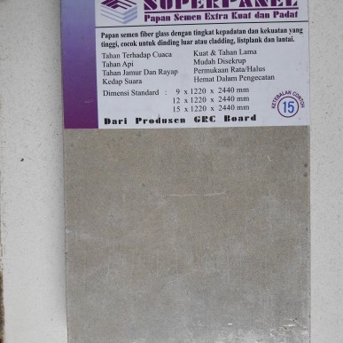 Jual GRC Board Super panel 15mm | Shopee Indonesia