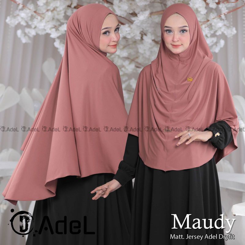 Jual Jilbab Khimar Syari Maudy Ori Adel Hijab | Shopee Indonesia
