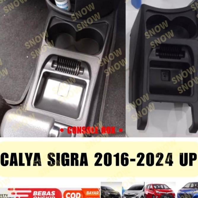 Jual Console Box Organizer Calya Sigra 2016 2023 2024 Consule Hitam ...