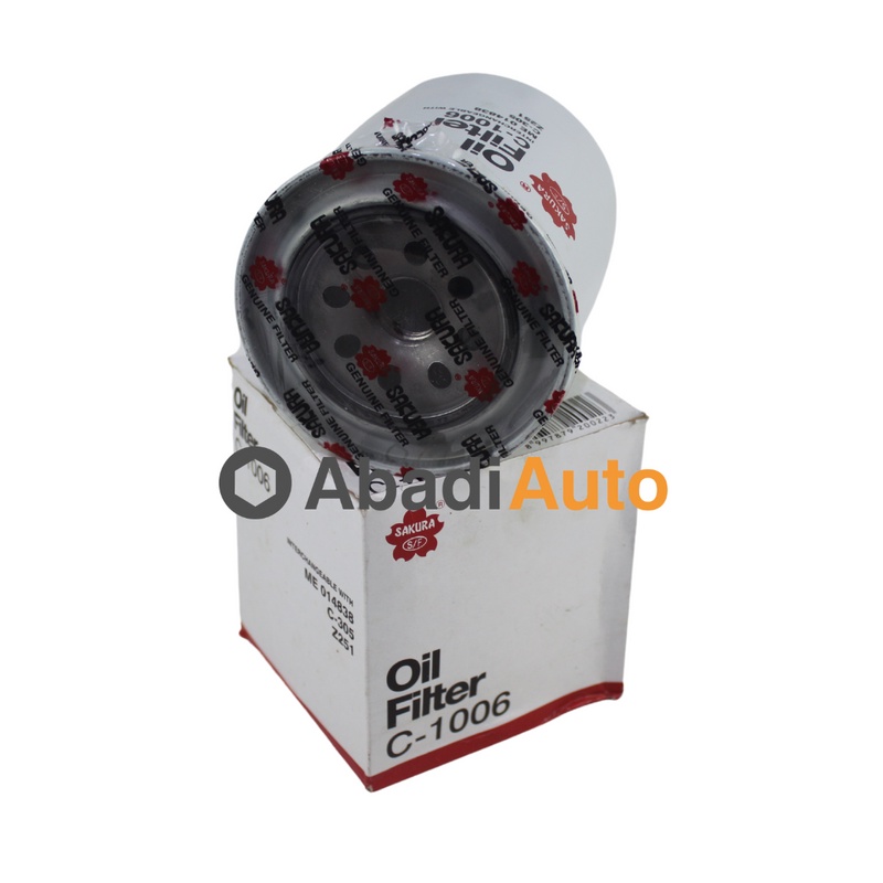 Jual Oil Filter Mitsubishi Genset (Me014838/C-1006) Sakura | Shopee ...