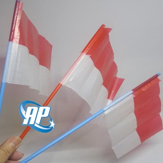 Jual NEWPRODUK BENDERA PAWAI STIK / BENDERA STICK / BENDERA MERAH PUTIH ...