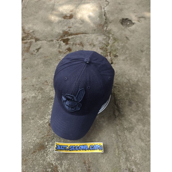 Jual Topi Caps Baseball MLB Cleveland Indians Second | Shopee Indonesia