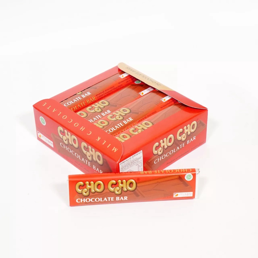 Jual Cho Cho Chocolate Bar 1 Box isi 24 pcs @14 gram Coklat Jadul Snack ...