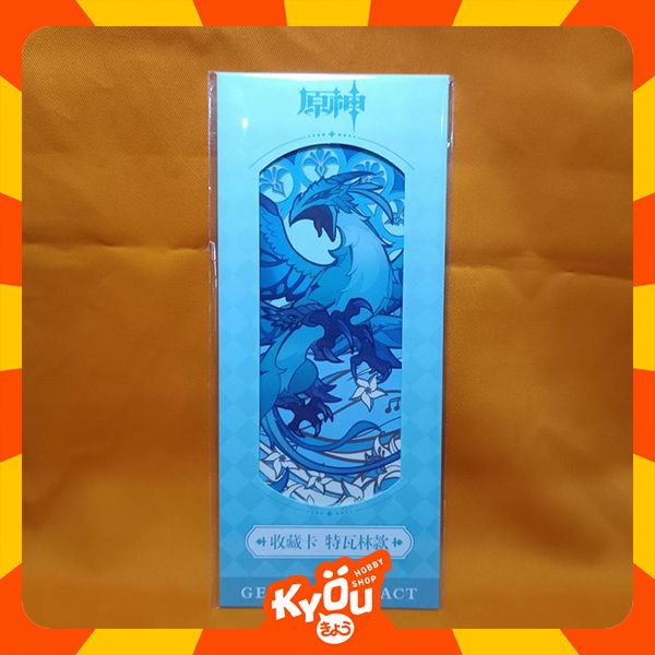 Jual Windblume Breath Theme Series 7cm Card Collection - Genshin Impact ...