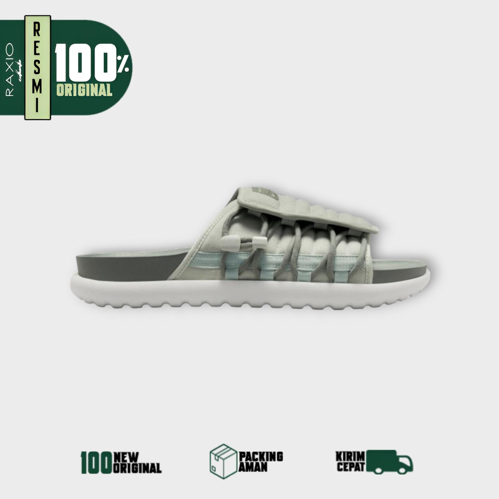 Jual Sepatu Sandal Nike Asuna 2 Slide Dark Grey White Original Ori Asli ...