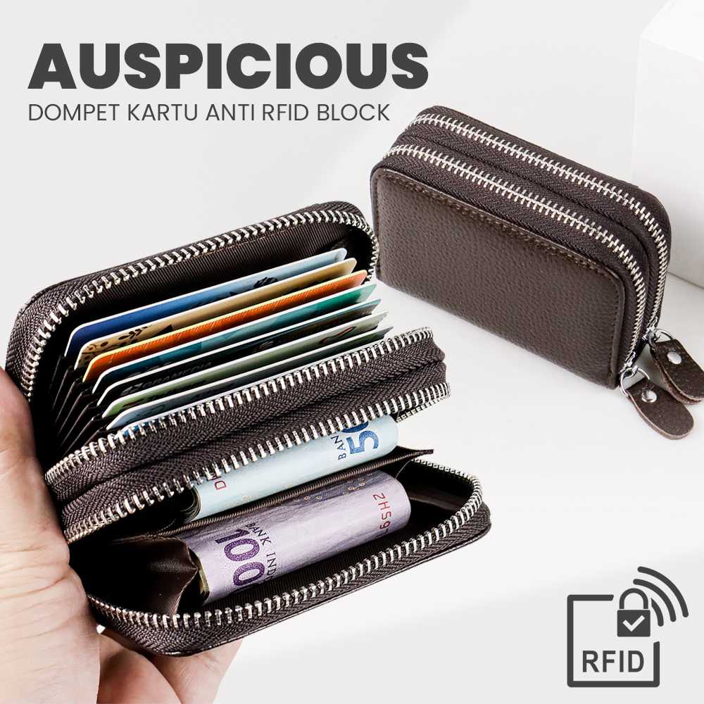 Jual Auspicious Dompet Kartu Anti RFID Block Wallet Secure - KB85 ...