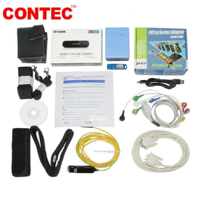 Jual CONTEC 8000 WIRELESS STRESS ECG/EKG ANALYSIS SYSTEM,EXERCISE ...