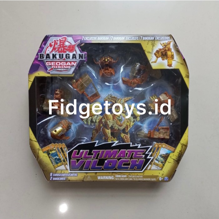 Jual Bakugan Geogan Rising Ultimate Viloch, 7-In-1 Exclusive Ready ...