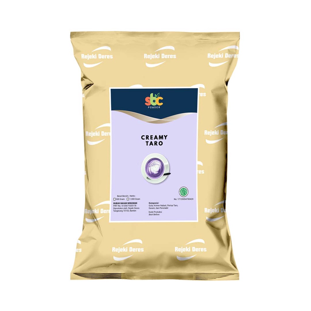 Jual Sbc - Bubuk Numan Sbc Creamy Taro 1Kg - Powder Numan Taro / Bubuk Bahan Numan X Gula 1000G ...