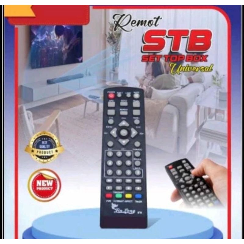 Jual Remote STB Universal Jin Long | Remote Multi STB Tanpa Settings ...