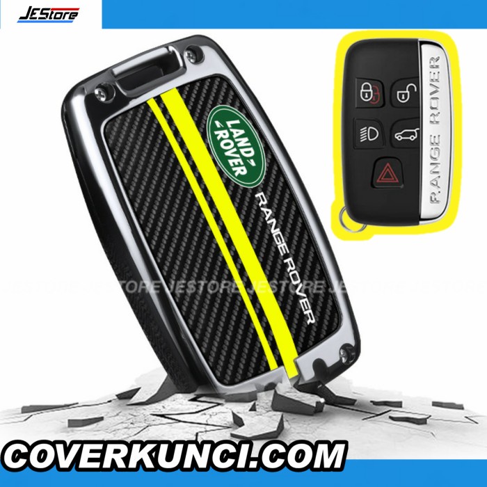Jual Baru Range Rover Evoque Cover Kunci Hq Alu Aa Sarung Remote Land ...