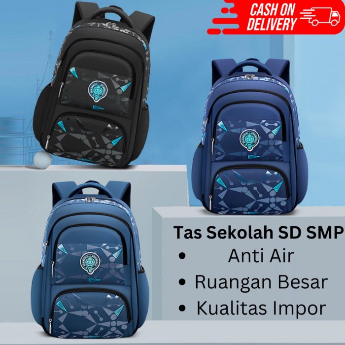 Jual Tas Sekolah Anak Tk Sd / Tas Anak Laki Laki Ransel Model Kulkas | Shopee Indonesia
