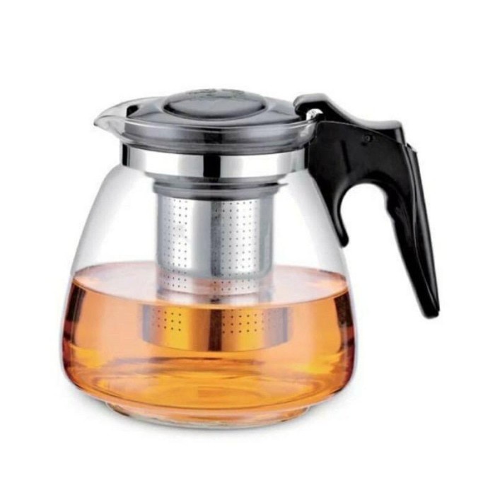 Jual BISA COD Teapot kaca / Teko kaca teh dan kopi dengan saringan ...