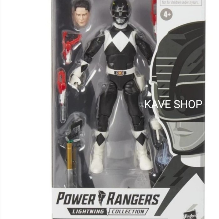 Jual Power Rangers Black Ranger Lightning Collection - Hasbro - New ...