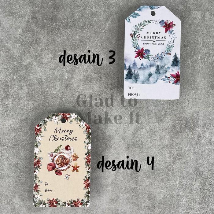 Jual Hang Tag Natal Christmas Eksklusif Unik Dekorasi Kado Kartu ...