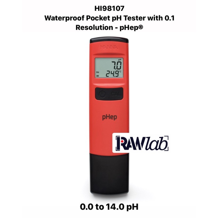 Jual PH METER HI98107 HANNA INSTRUMENTS | Shopee Indonesia