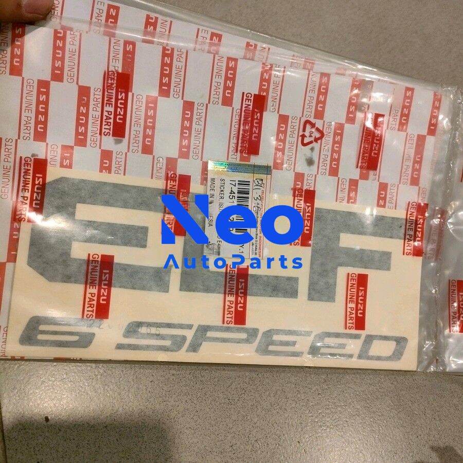 Jual Decal Sticker Stiker Isuzu Elf 6 Speed Euro 4 Original | Shopee ...