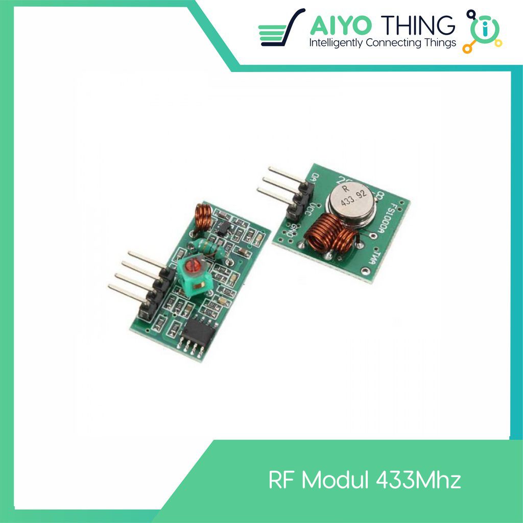 Jual RF Modul 433Mhz 433 Mhz Radio | Shopee Indonesia