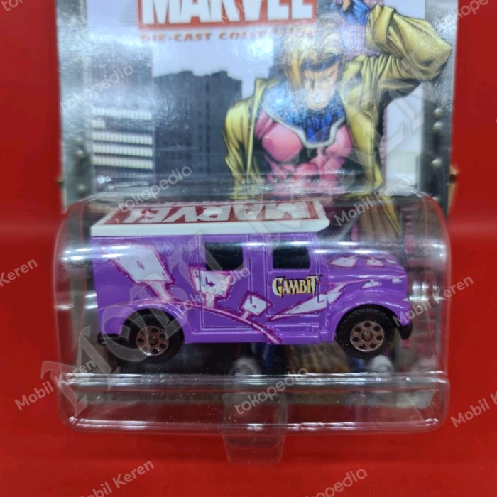 Jual PROMO!!! MAISTO ULTIMATE MARVEL GAMBIT ARMORED VAN BLUE TERBARU ...