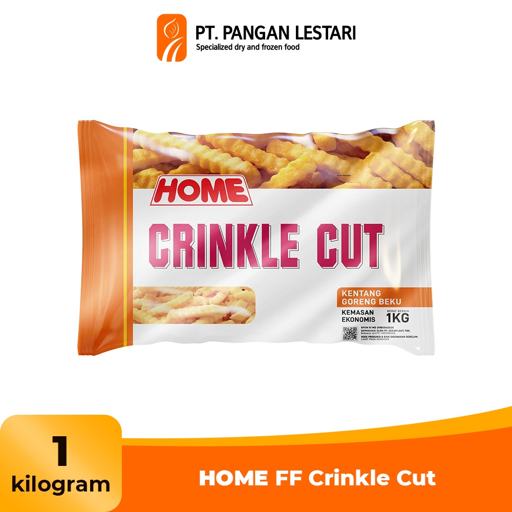 Jual HOME Kentang Goreng French Fries Crinkle Cut | Shopee Indonesia