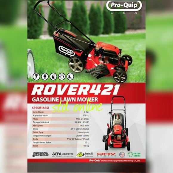 Jual Rover 421 mesin potong rumput dorong pro quip | Shopee Indonesia
