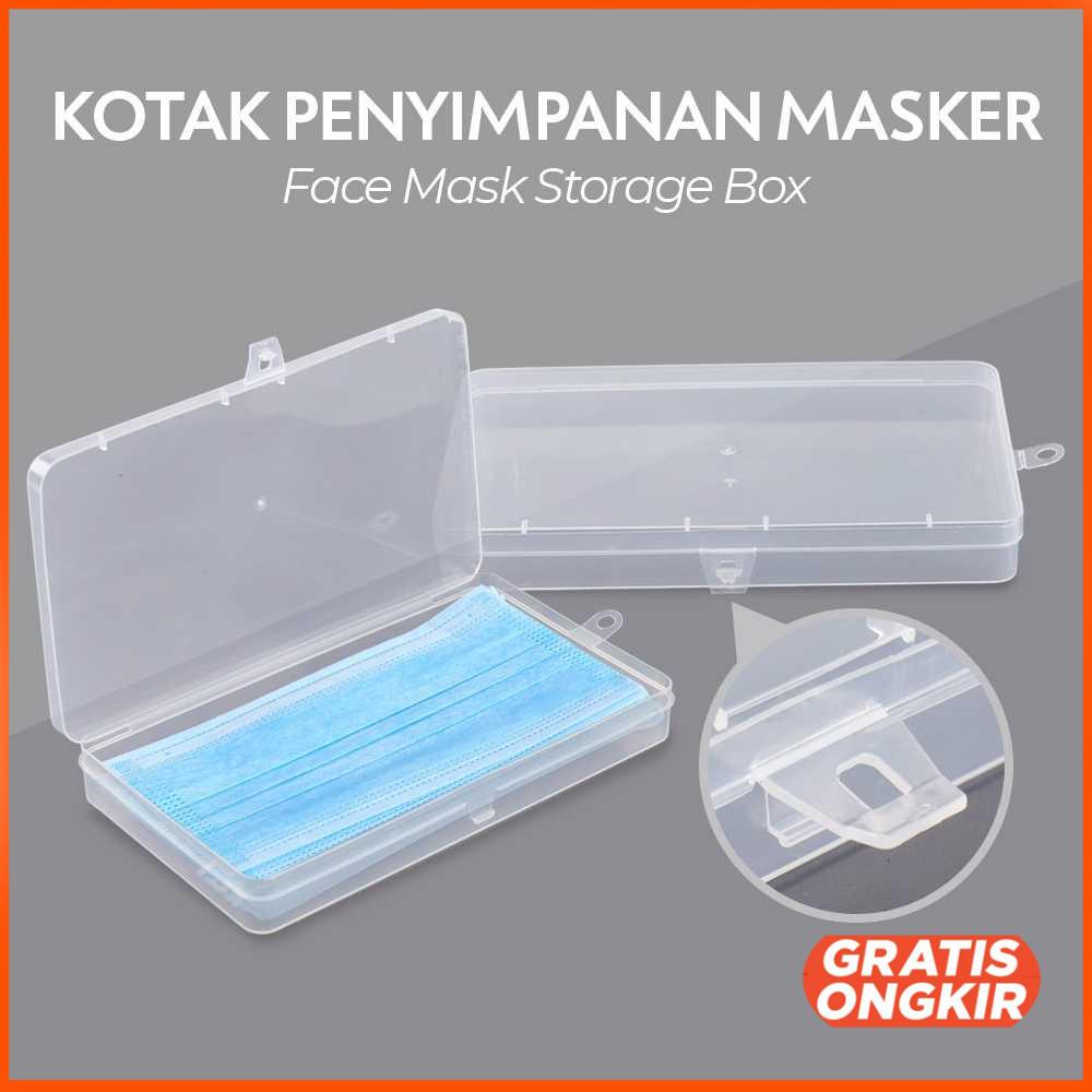 Jual Kotak Penyimpan Masker Face Mask Storage Box - YJ334 | Shopee ...