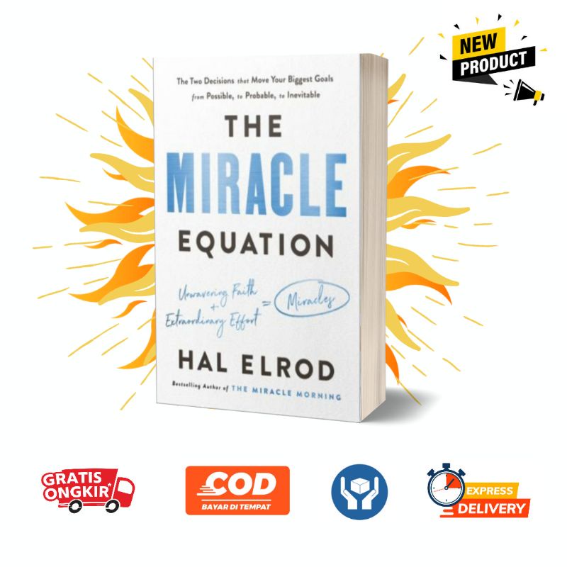 Jual BUKU THE MIRACLE EQUATION - HAL ELROD ( ENGLISH ) | Shopee Indonesia