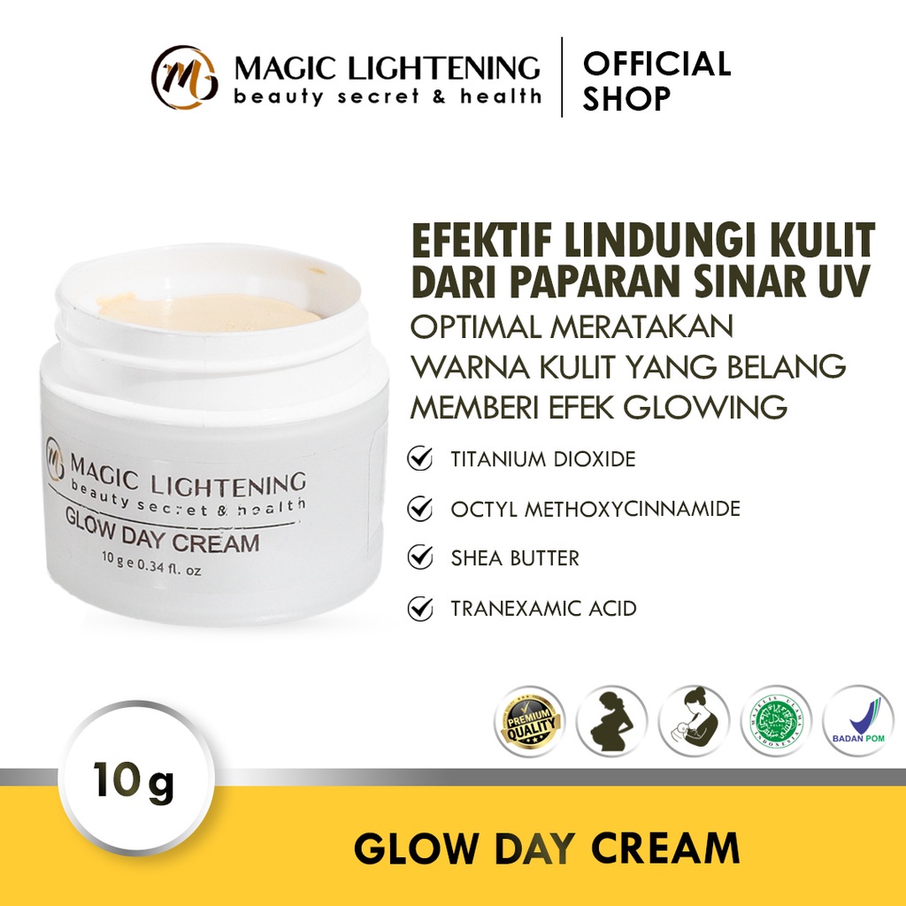 Jual Magic Lightening Varian Cream Pagi 10g | Shopee Indonesia
