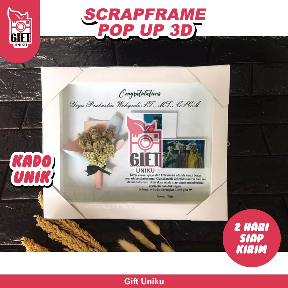 Jual Frame Kaca Cetak Design Foto Karikatur Kartun Hadiah Kado Custom ...