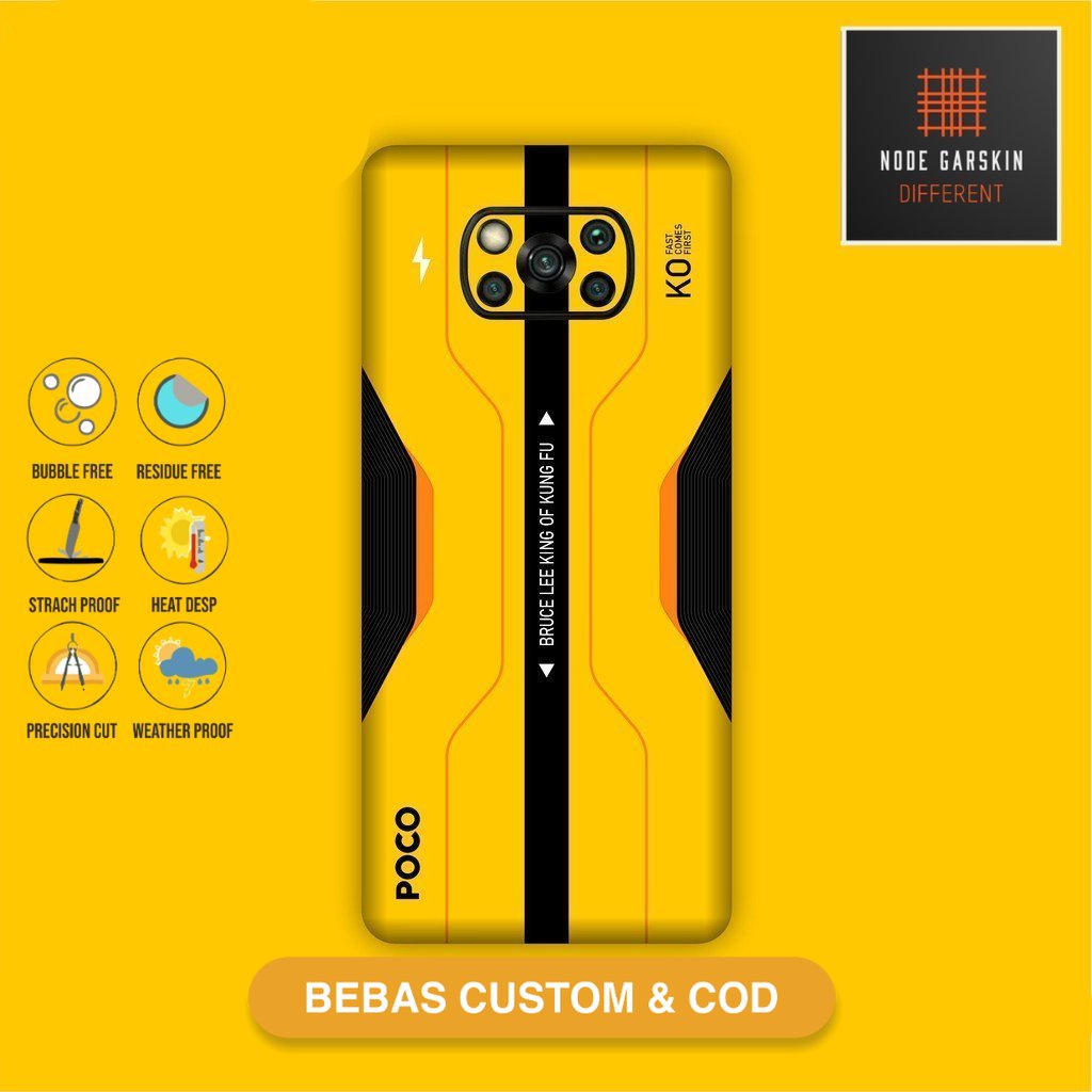 Jual Garskin Skin Vinyl POCO X3 Poco X3 pro Fullbody Atau Backonly ...