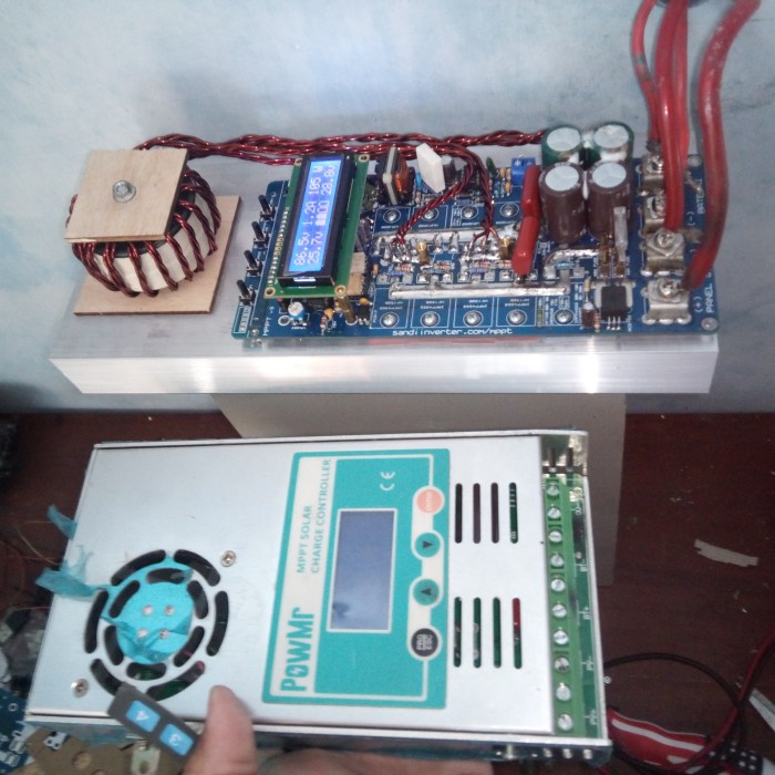 Jual MPPT 100a solar charge controller lokal panel Surya SCC charger ...