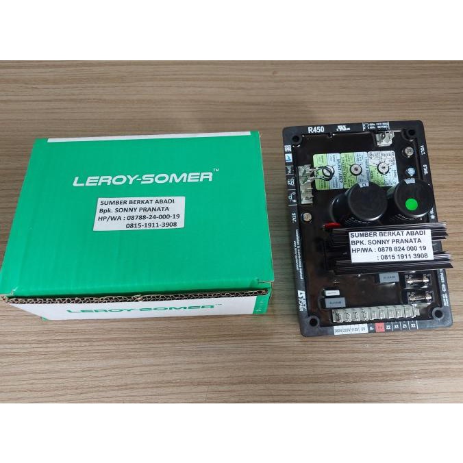 Jual Avr R450 R-450 R 450 Leroy Somer - Genuine Made In France | Shopee Indonesia