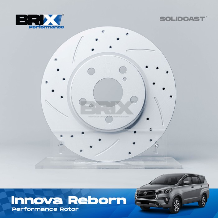 Jual BRIX Brake Disc Piringan Rem Depan Innova Reborn / Venturer ...