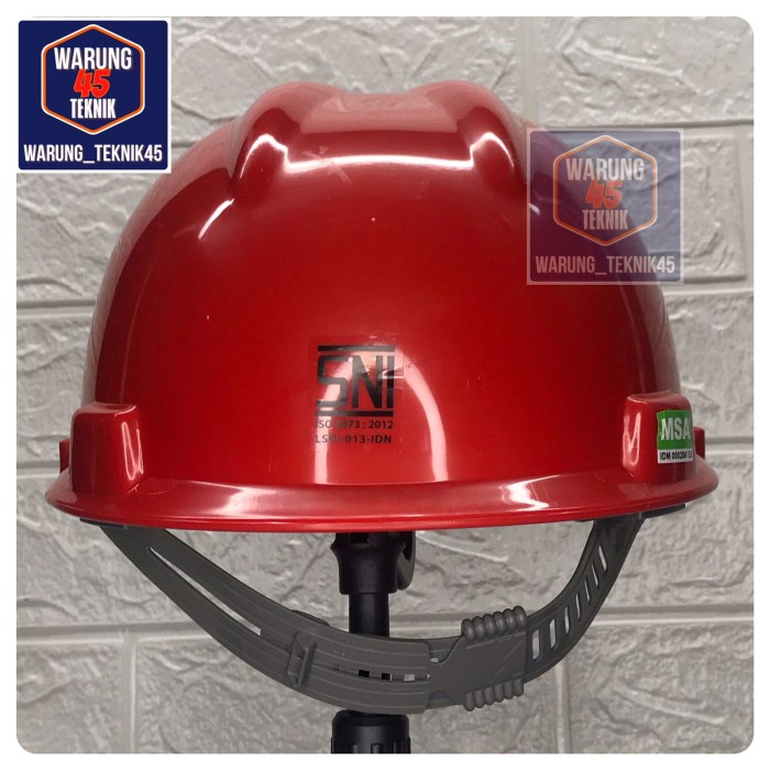 Jual Helm Proyek Safety V Guard Merk Msa Sni Lokal Suspensi Standard ...