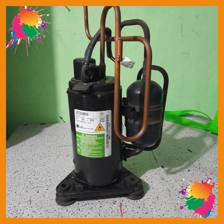 Jual kompresor ac lg smart inverter 0,5 pk dual inverter t06ev3 ori 100 ...