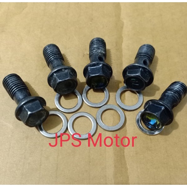 Jual Baut Nepel Selang Rem Kaliper Universal Motor Original Barang Langka | Shopee Indonesia
