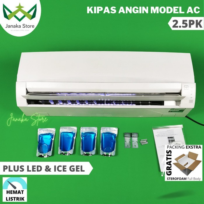 Jual Kipas Angin Model Ac Led Gel Kristal 2.5Pk | Shopee Indonesia