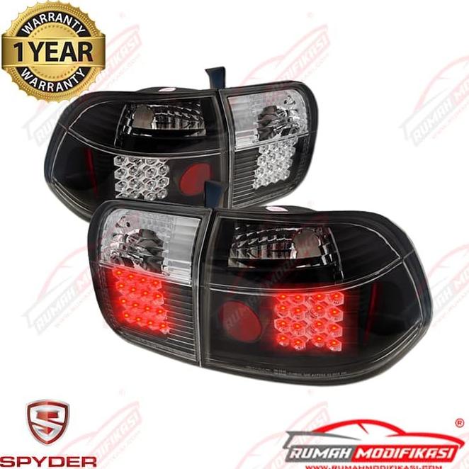 Jual Stop Lamp - Honda Civic Ferio 96-98 - Black Jdm - Led - Sonar ...