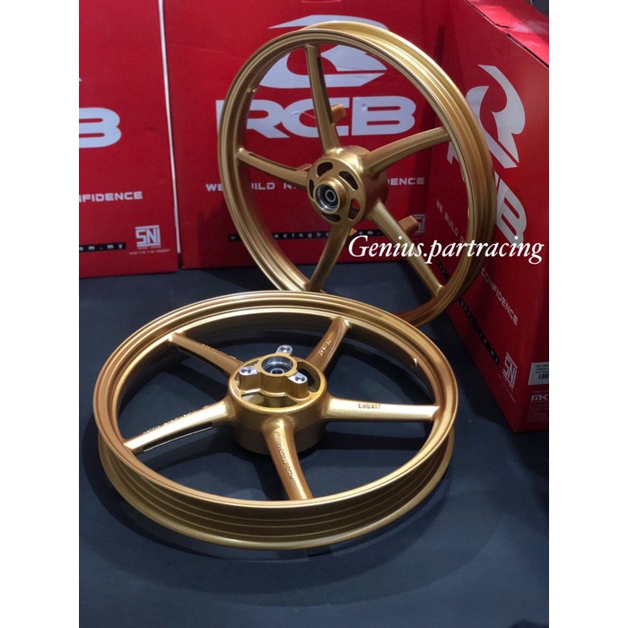 Jual VELG RACING BOY SATRIA FU SP522 GOLD SERIES RCB MALAYSIA | Shopee ...